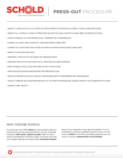 Operation Manuals - SCHOLD