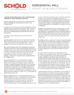 Operation Manuals - SCHOLD