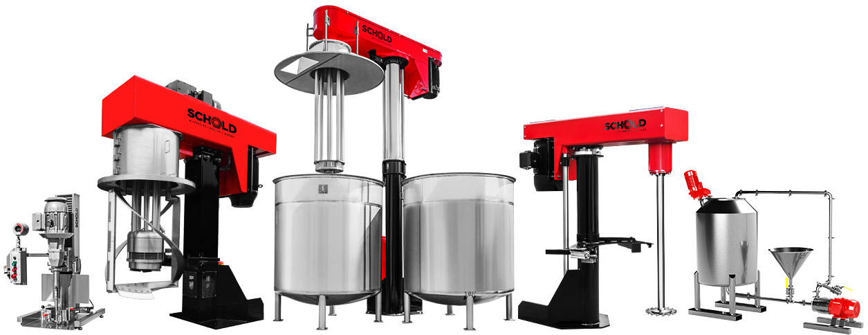 Industrial Dispersers Mixers and Mills | SCHOLD Manufacturing